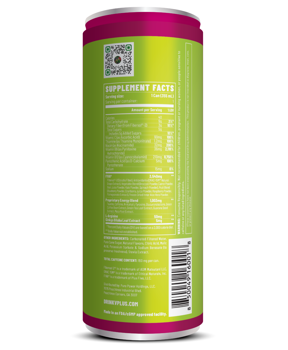 VPlus Energy Pomegranate Citrus Drink – Hydration and Energy