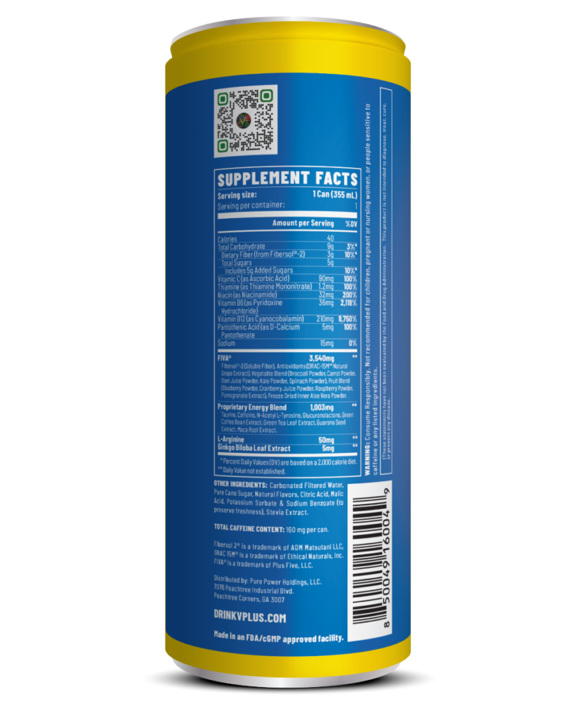 VPlus Energy Blueberry Lemonade Drink – Hydrating